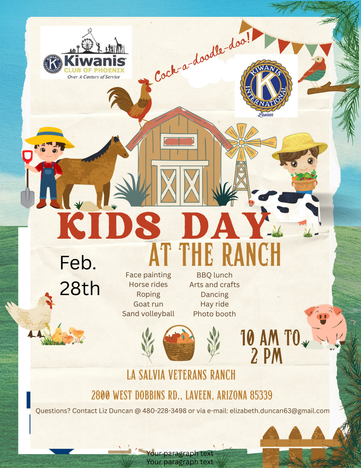 Kids Day at the Ranch - Arizona Association for Foster and Adoptive Parents